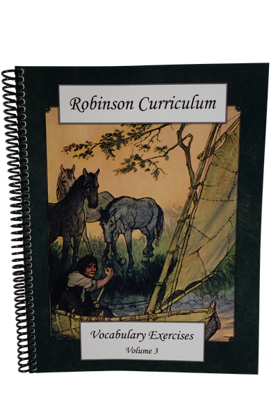 Robinson Curriculum Vocabulary Exercises - Volume 3 | Robinson Books