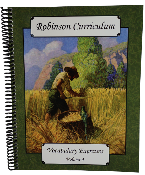 Robinson Curriculum Vocabulary Exercises - Volume 4 | Robinson Books