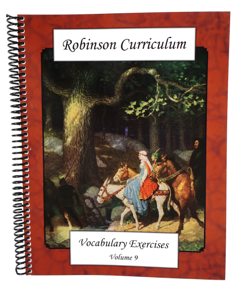 Robinson Curriculum Vocabulary Exercises - Volume 9 | Robinson Books