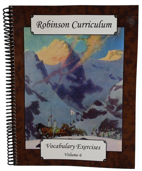 Robinson Curriculum Vocabulary Exercises - Volume 6 | Robinson Books